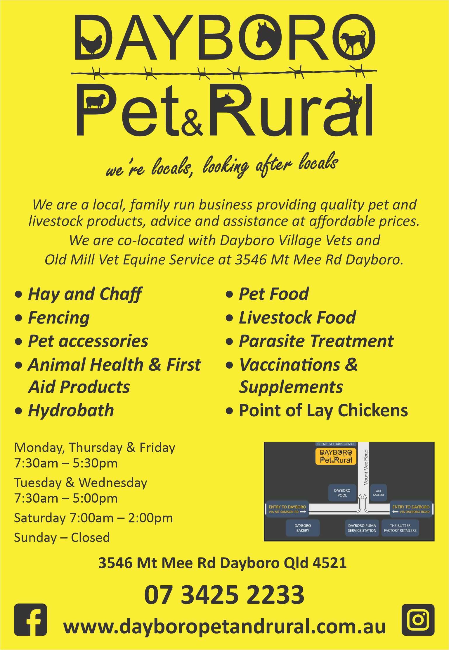 September Dayboro District BUSINESS DIRECTORY support greatness