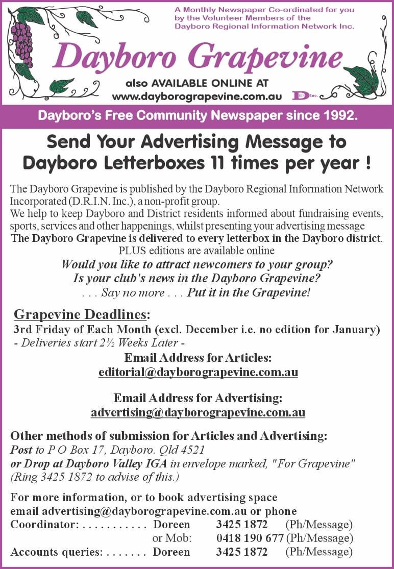 Dayboro District Businesses | Local Services