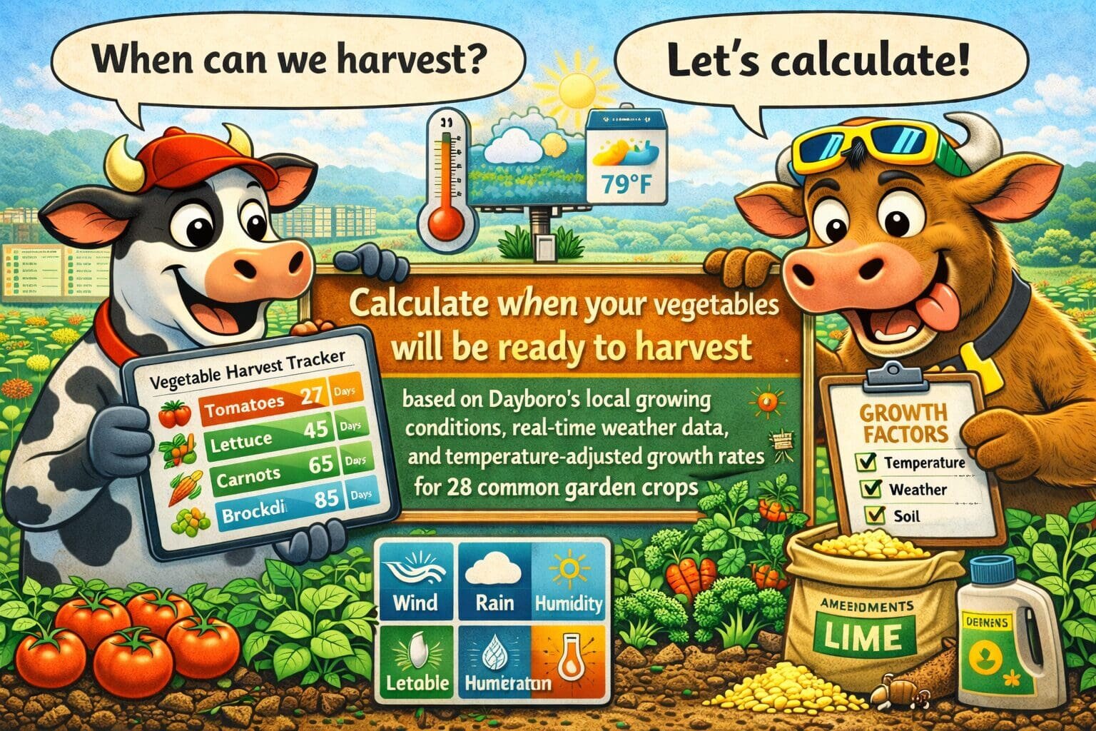 Dayboro Harvest Date Calculator | Local Weather Data